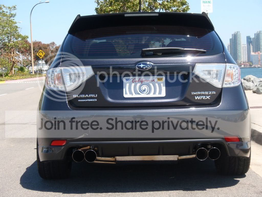 2008-2011 WRX Hatch Back Bumper Question - NASIOC